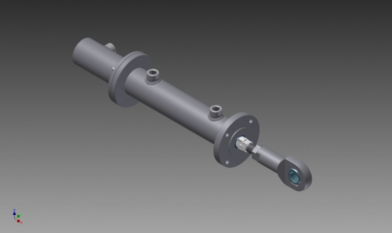 FRONT FLANGE MOUNT | Hydraulic cylinder design and manufacturing ...
